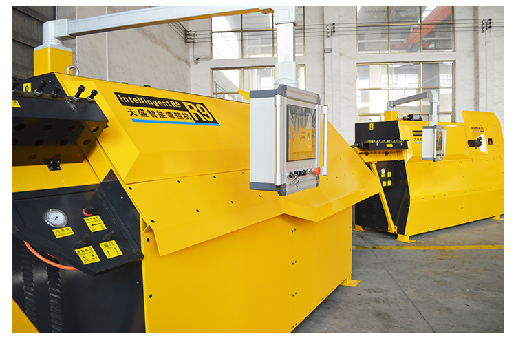 GREATCITY R9 CNC Automatic Steel Wire Bender / Bar Stirrup Bending ...